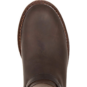 ROCKY Mens Great Falls Snake 16 Inch Waterproof Pull On Casual Boots Over the Knee - Brown - Size 9 2E