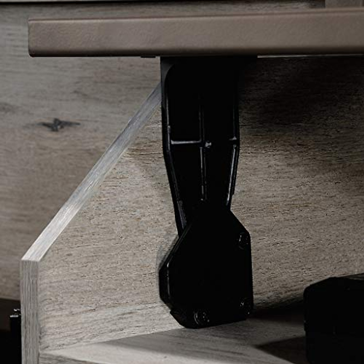 Sauder Manhattan Gate Credenza, for TVs up to 60", Mystic Oak Finish