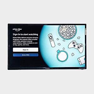 FREE SIGNAL TV New Transit Platinum Series 28" 12-Volt DC Powered Smart TV for RVs, Campers, Marine and Off-Grid Applications. Includes Built in WiFi, DVD Player, Bluetooth, Apps, HDMI/USB inputs
