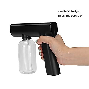 Electric Mist Atomizer Sprayer Gun, Electric Handheld Sprayer Disinfectant Fogger Gun Portable Rechargeable Sprayer Gun, Nanometer Disinfectant Machine for Home Office School Hotel
