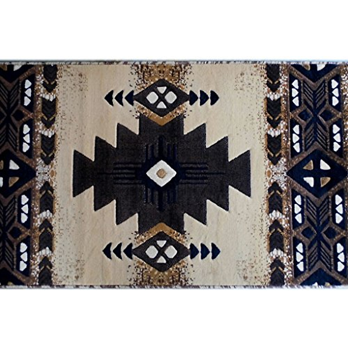 Concord Global Trading South West Native American Long Runner Area Rug Design C318 Berber (32 Inch X 15 Feet 6 Inch)