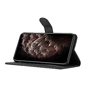 Leather Magnetic Flip Wallet Case for Sony Xperia 1 III with Credit Card Holder Slots Kickstand Flip Folio PU Leather Magnetic Wallet Case