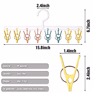 Mytium Hat Holder,3 Pack Hat Organizer for Baseball Caps Trucker Hat Racks with 24 Clips Modern Style Hat Hangers for Closet Holds Up To 24 Caps,Fits All Women & Men Caps