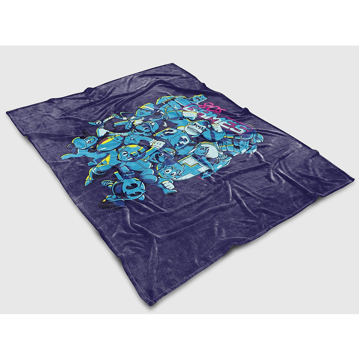 NICHIYOBI Redcap Beard Plumber Bros Game Flannel Blanket Kobayashi Tohru Kanna Lightweight Cozy Throw Blanket Warm Bed Blanket fit Sofa and Couch (08,Large 80x60in)