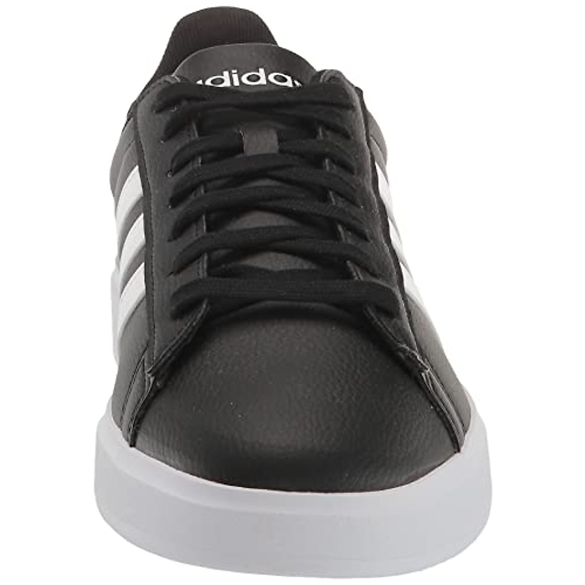 adidas Men's Grand Court 2.0 Tennis Shoe, Core Black/FTWR White/Core Black, 11