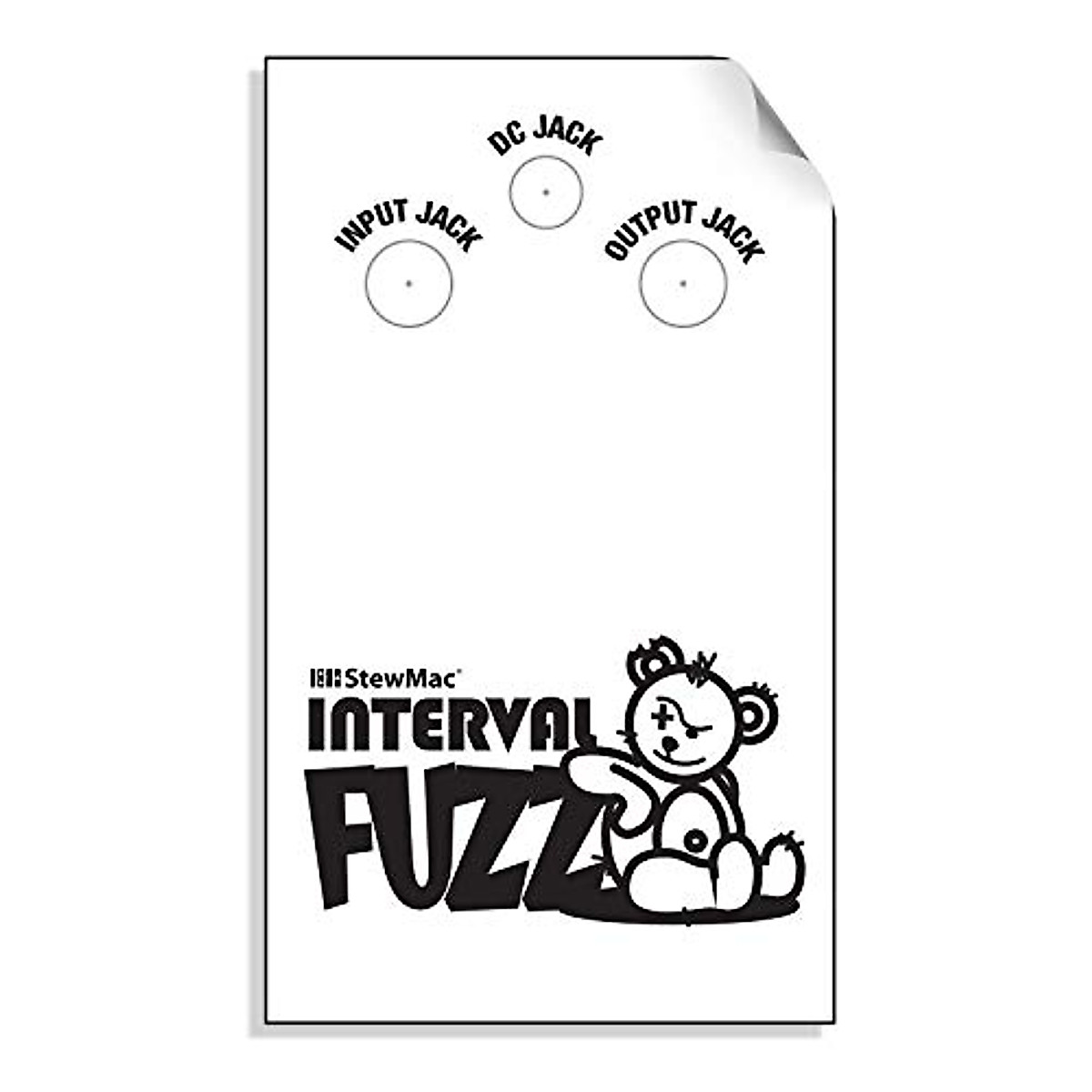 StewMac Interval Fuzz Ringer Pedal Kit, With Bare Enclosure