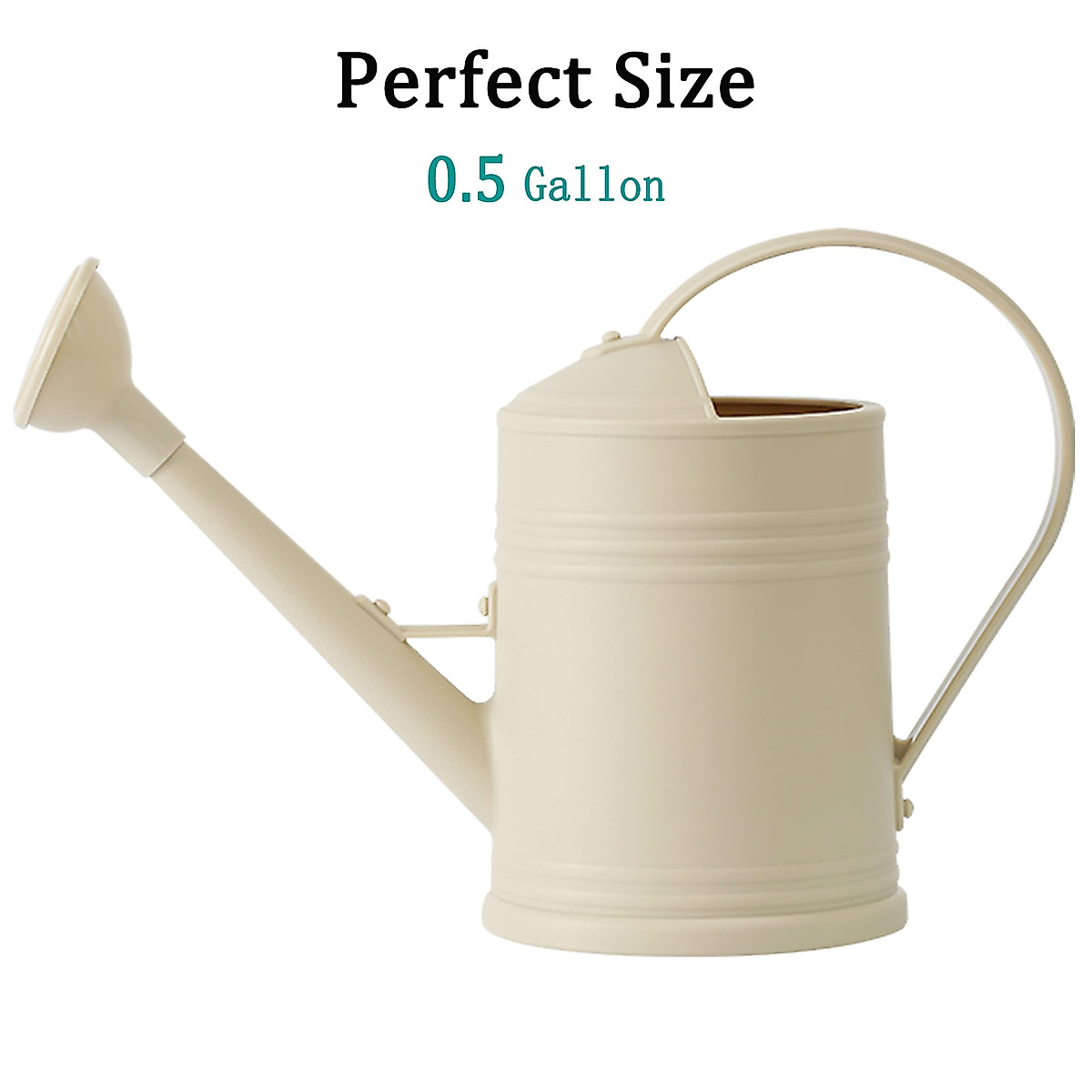 Watering Can for Indoor Plants, Flower Watering Can, Water Can for Plants, Indoor Watering Can with Sprinkler Head 68 oz, 1/2 Gallons