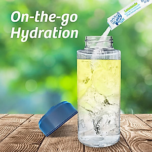 Wyler's Light Singles To Go Powder Packets, Water Drink Mix, Lemonade, 12 Boxes, 8 Servings per Box, 96 Total Servings