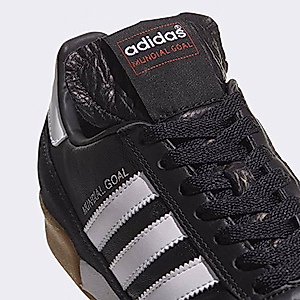 adidas Men's Soccer Mundial Goal Shoes, Core Black, 11.5 M US