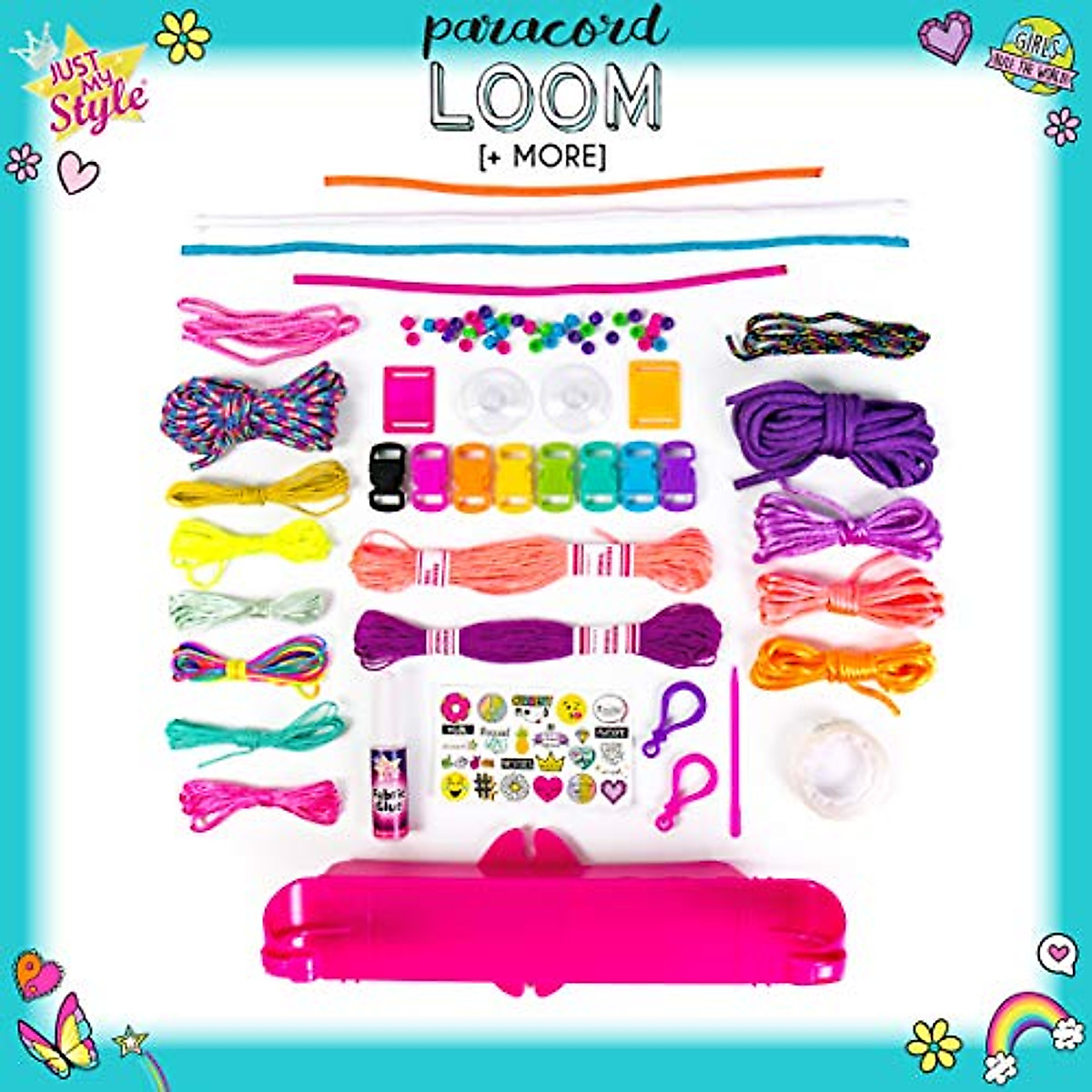 Just My Style Paracord Loom, Rainbow