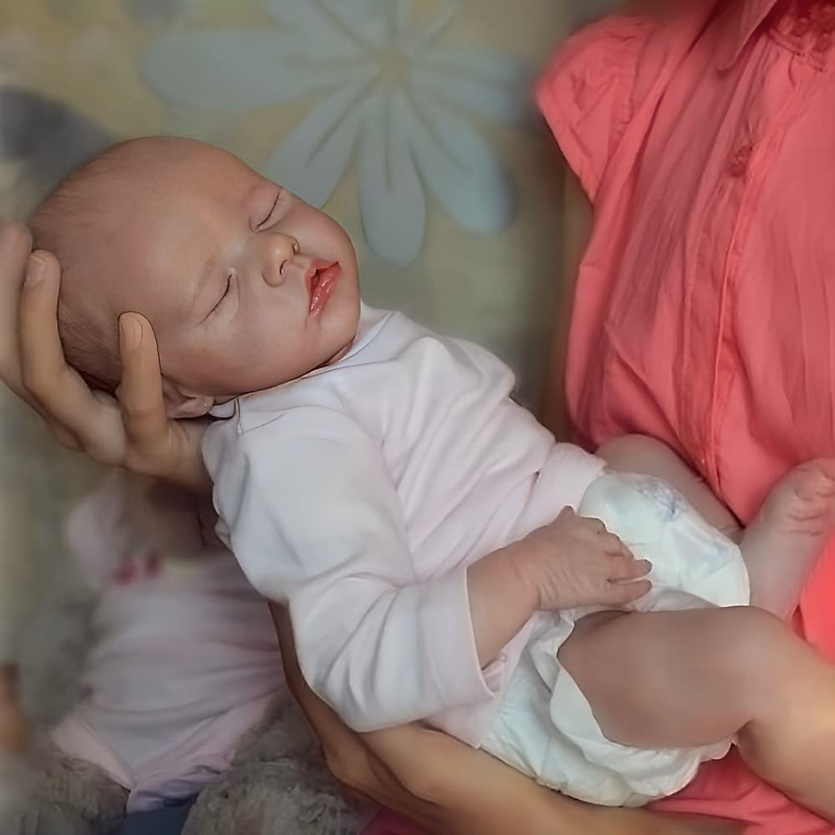 CHAREX Realistic Reborn Baby Dolls - 18 inch Lifelike Baby Dolls Sleeping Newborn Preemie Baby Dolls Weighted Soft Cloth Body Gift Set for Children Kids Boys Girls Age 3+