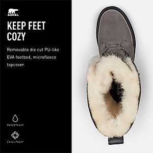 Sorel Tivoli IV Tall Waterproof Women's Boots - Quarry - Size 10