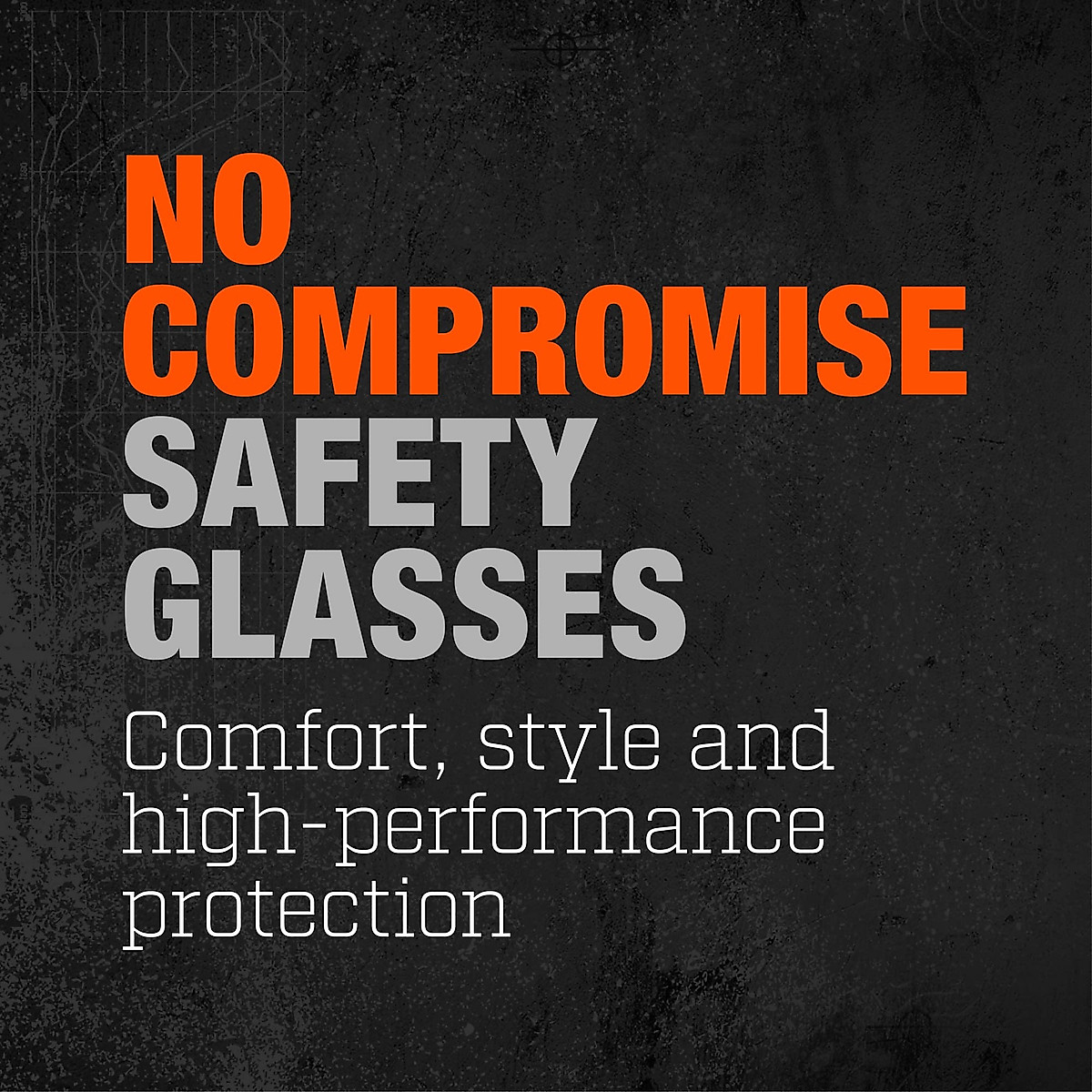 Bollé Safety - BSSI, SILEX+ Eye Protection with Platinum Anti-Fog Coating, Matte Black Frame/CSP lenses