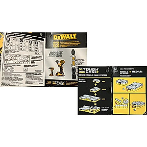 DEWALT Screwdriver and Drill Bit Set (FlexTorq impact Driver bit set 100pc)