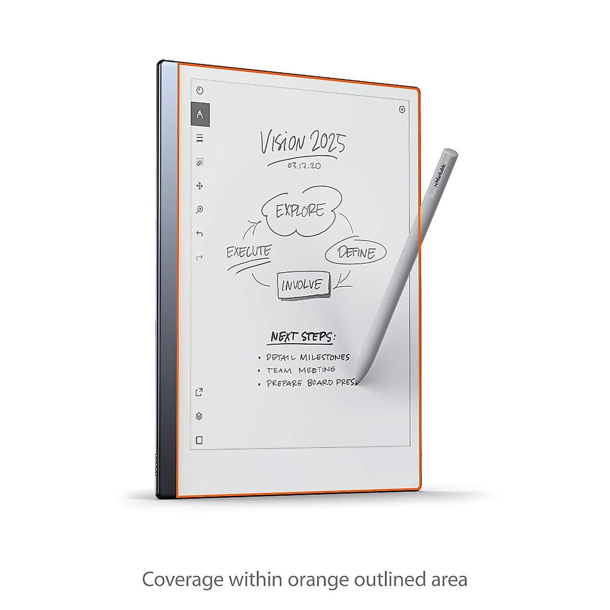 BoxWave Screen Protector Compatible with Remarkable 2 - ClearTouch Anti-Glare (2-Pack), Anti-Fingerprint Matte Film Skin for Remarkable 2