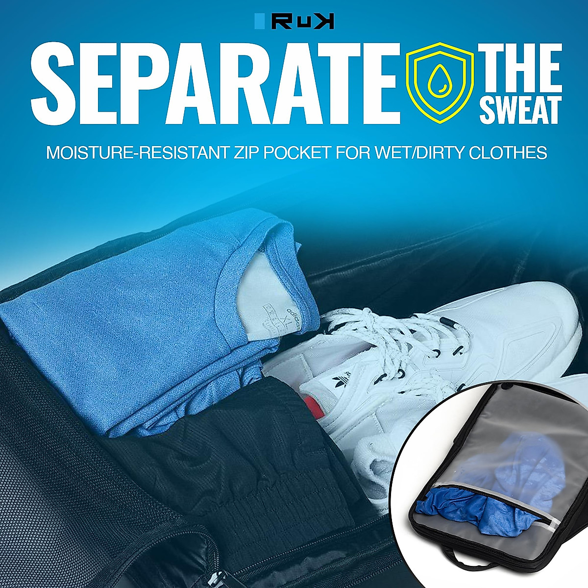 Multifunctional Solar Backpack with Power Bank, 40L Bag Designed for Fitness, Business, Travel and Casual Use, Black