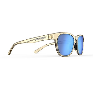 Tifosi Swank Sunglasses (Golden Ray/Sky Blue Mirror Lenses)