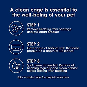 Kaytee Clean & Cozy Extreme Odor Control Bedding for Pet Guinea Pigs, Rabbits, Hamsters, Gerbils, and Chinchillas, 24.6 Liters