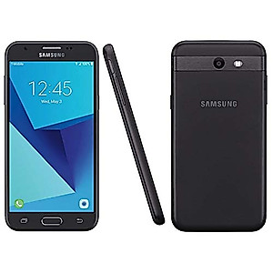 Samsung J3 Eclipse (16GB) 5.0" Display w/Removable Battery, Verizon Locked J327V (Black)