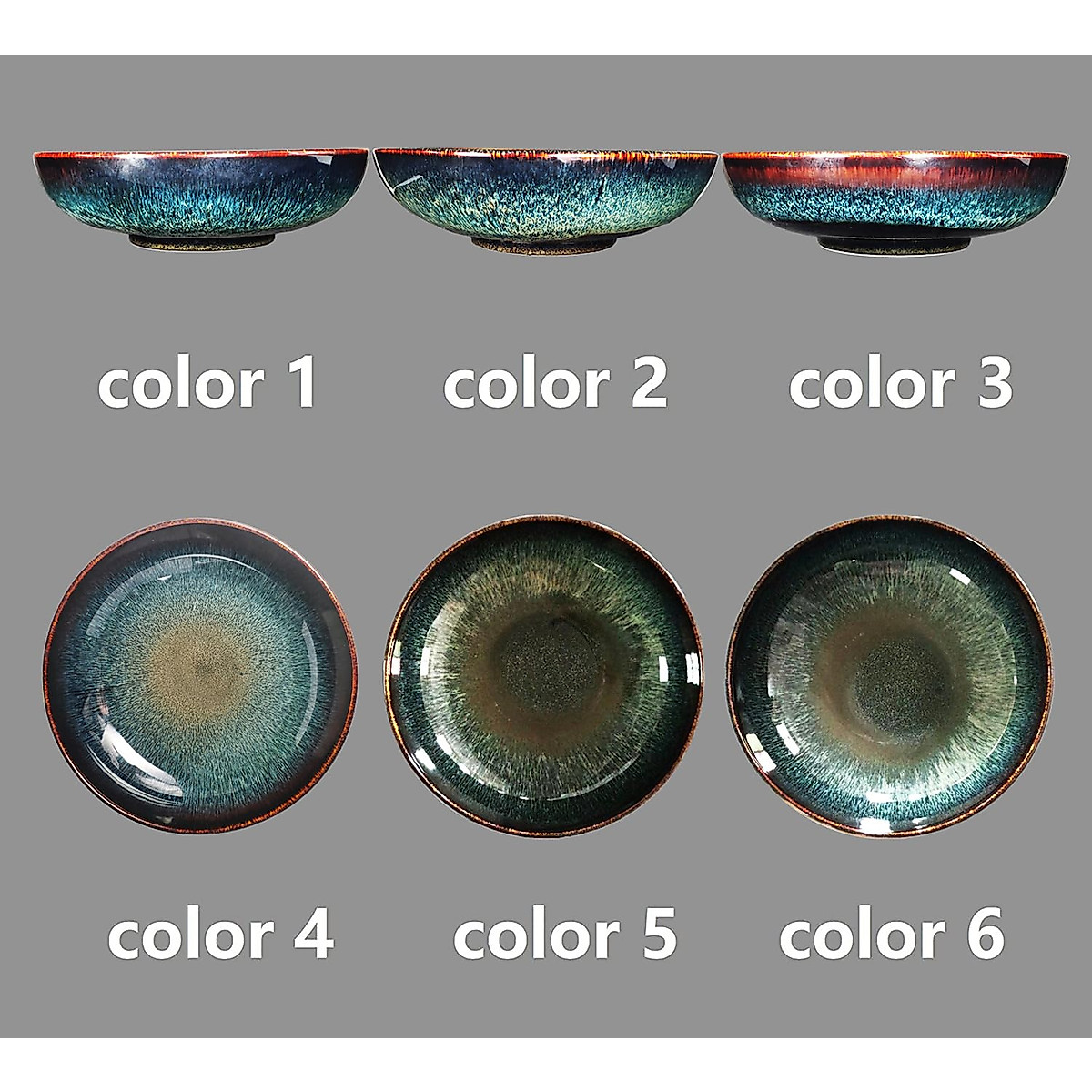 jinsongdafa Soup bowl Soup plate Large Pasta Bowls 56 ounce, Set of 2, Serving,Salad,Dinner,deep Plate/Wide Bowl,Microwave, Oven, Dishwasher Safe Kitchen Dinnerware,Modern Porcelain Dishes 10 inch