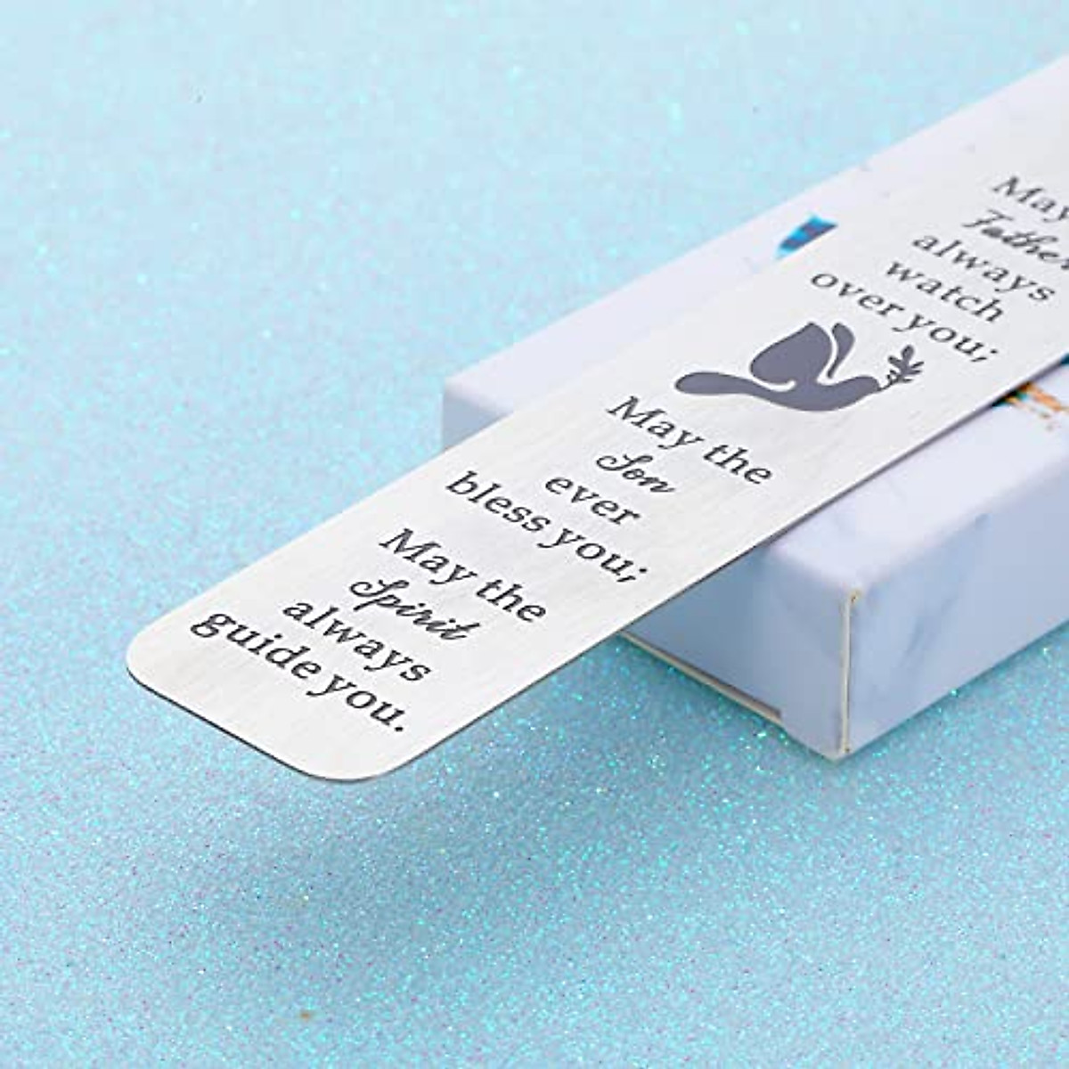 Baptism Gifts for Girl Boys Religious Gifts for First Communion Christening Gifts for Goddaughter Godson Godchild Baby Girl Adult Baptism Gifts for Women Men Friends Catholic Gifts Religious Bookmarks