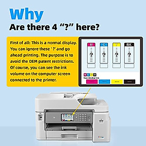 FLYINK LC3035XXL Ink Cartridge Replacement for Brother LC3035 LC3033 Work for MFC-J995DW MFC-J815DW MFC-J805DW Printer