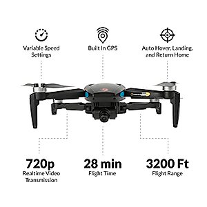 VTI FPV Duo Camera Racing Drone with Flight Immersive Goggles for Adults and Kids, Photo, Video, FPV drone, Easy to Use Controls, 28 Minute Flight Time