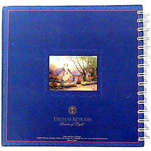 Thomas Kincaid"Morning Glory Cottage" Address Book 8"X 8"