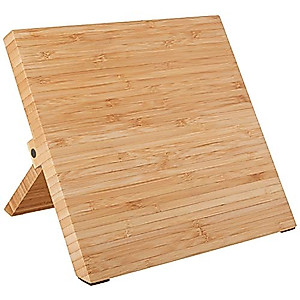 Mercer Culinary Züm Magnetic Board Forged Knife Set, Bamboo, Black