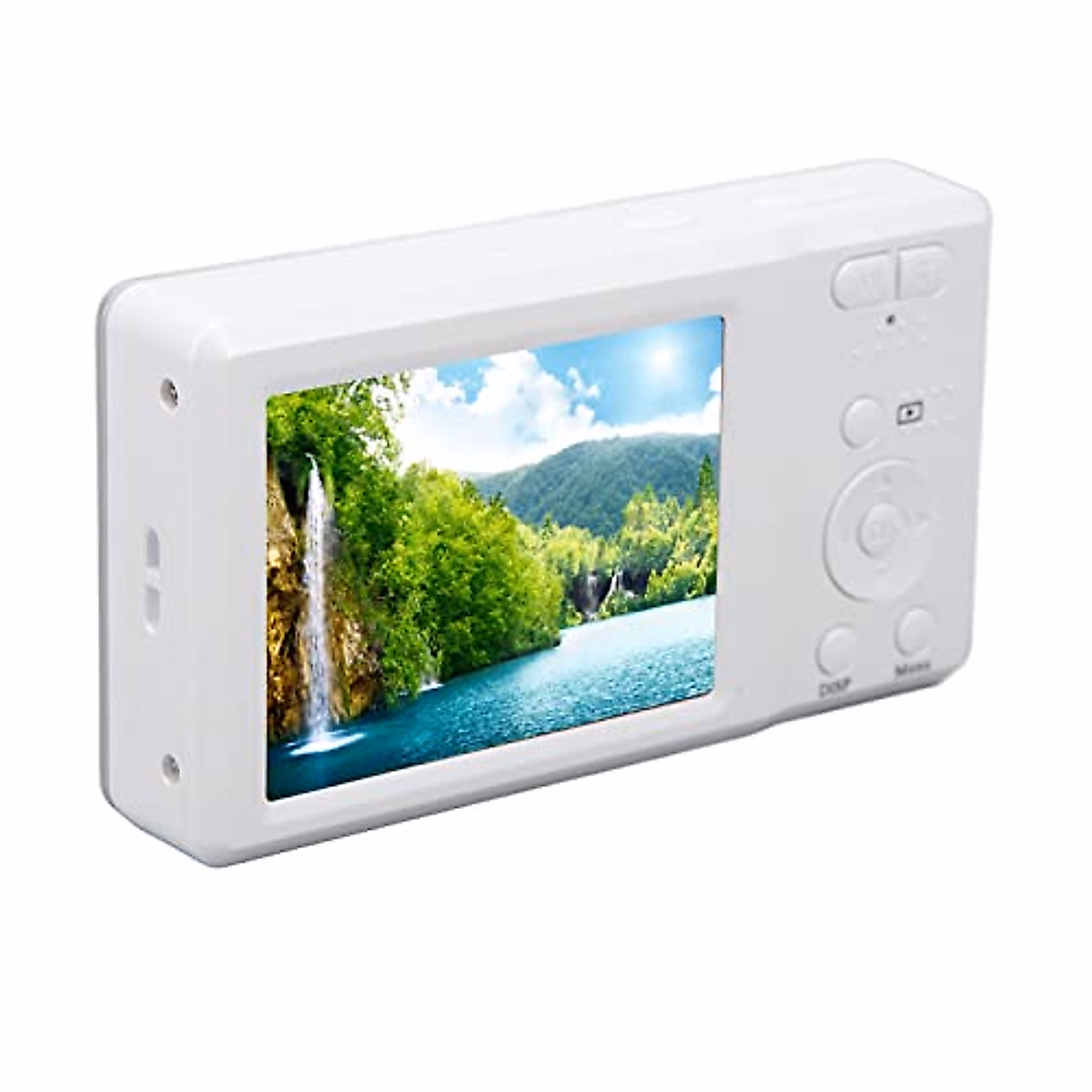 Camera, 2.7 Inch Digital Camera 56MP 4K 20X Continuous Shooting High Definition Flash for Kids Travel (Silver)