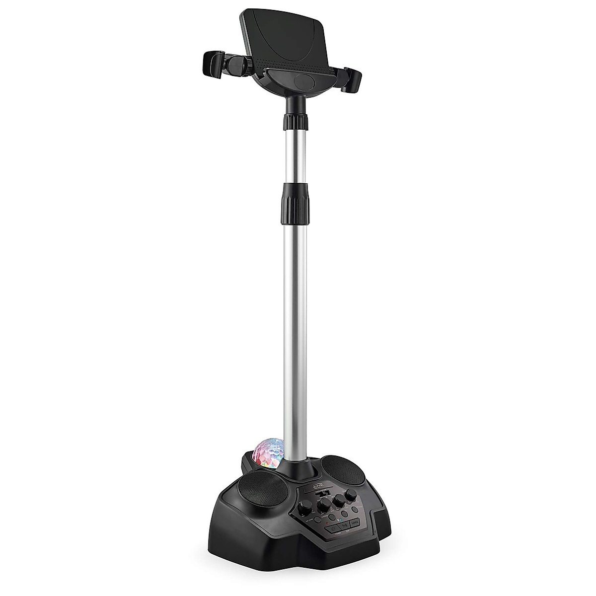 iLive IJBS90B Karaoke Singing Stand, Bluetooth, Adjustable Height, Includes 1 Microphone