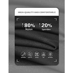 Harrison Howard Women's Equestrian Sweat Absorption Quick Drying Horse Riding Long Sleeve Shirt 1/4 Zip Base Layer Black Large