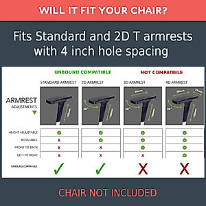 Unbound System | Flight Sim - Set of 2 Removable Modular Chair Mounts T.16000M | TCA Airbus | X52 | X52 Pro | X56 | X56 Rhino by Tecicity