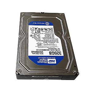 Western Digital Caviar SE (WD3200AAJS) 320GB 8MB Cache 7200RPM SATA 3.0Gb/s 3.5in Internal Desktop Hard Drive [Renewed]- w/ 1 Year Warranty