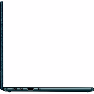 Lenovo Yoga 6 13.3" WUXGA (1920 X 1200) Touch 2-in-1 Laptop, Ryzen 5 5500U(2.1GHz), 6Cores, 8GB RAM, 256GB SSD, Webcam, Bluetooth, WiFi, Windows 11 Home, Dark Teal with Fabric A Cover, EAT Cloth