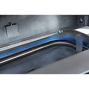 Nexgrill 1-Burner Portable Propane Gas Grill, 10,000BTUs, Perfect for Camping, Outdoor Cooking, Outdoor Kitchen, Patio, Garden, Premium Build and Style, Dark Grey & Black