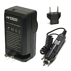 Wasabi Power Battery Charger for Fujifilm NP-W126, BC-W126 and Fuji FinePix HS30EXR, HS33EXR, HS35EXR, HS50EXR, X-A1, X-E1, X-E2, X-M1, X-Pro1, X-T1, X-T30 II