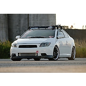 iJDMTOY JDM Red Track Racing Style Tow Hook Ring Compatible With 2005-2010 Scion tC, Made of Lightweight Aluminum