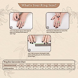 ENERGY STONE Seven Om Narrow Band Sterling Silver Meditation Spinner Ring (Style US39) (7)