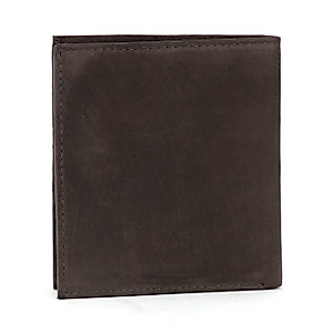 Li RFID Blocking Wallet for Men - Handmade Genuine Leather Wallet with 13 cards, 2 inner, 2 plastic inserts slots, 1 ID Window, 2 Small Coin & 2 cash Pockets - Ageless Men's Wallets (Brown)