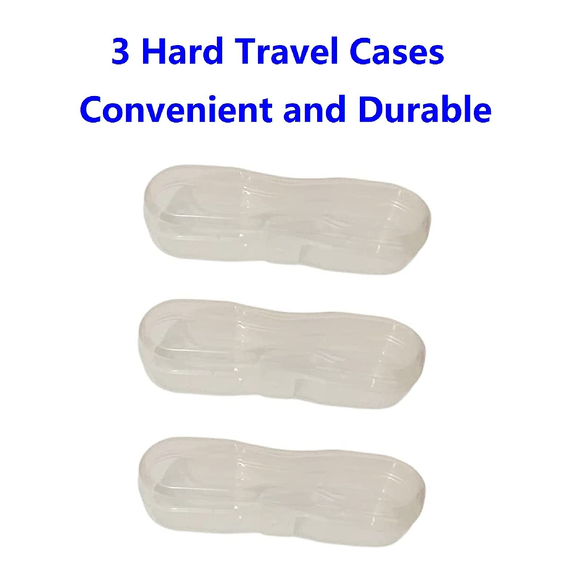 YUENREE Unisex-Adult Swim Goggles - 3 Pack Swimming Goggles for Adults Men Women Youth Teens Ages 8+ - No Leak, Anti-Fog, UV Protection, Easy to Adjust and Non Slip - with 3 Hard Travel Cases