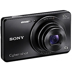 Sony Cyber-shot DSC-W690 16.1 MP Digital Camera with 10x Optical Zoom and 3.0-inch LCD (Black) (2012 Model)
