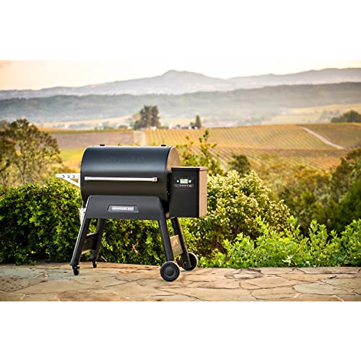 Traeger Grills Ironwood 885 Wood Pellet Grill and Smoker with WIFI Smart Home Technology, Black