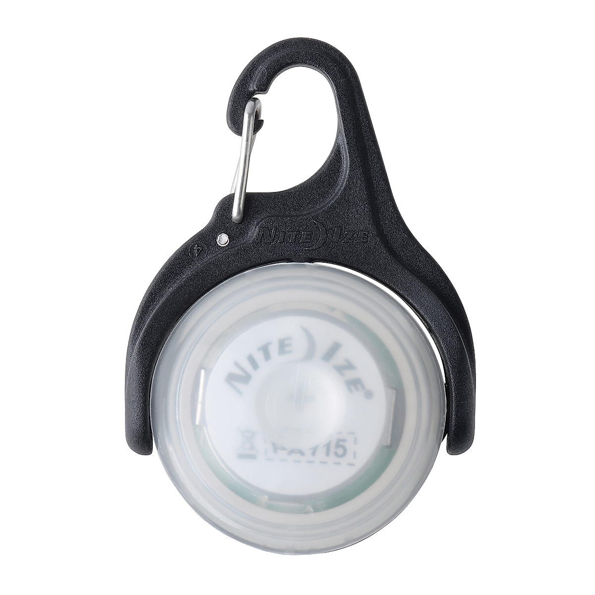 Nite Ize Moonlit LED Micro Lantern, Mini Swivel Light with Clip, White LED
