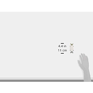 Leviton 6527-W 120V AC Decora LED Full Guide Light, White