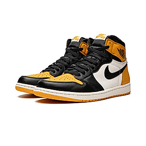 Nike Jordan Mens Air Jordan 1 High OG 555088 711 Taxi - Size 13, Taxi/Black-sail
