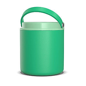 Hydrapeak 25oz Stainless Steel Vacuum Insulated Thermos Food Jar | Kids Thermos for Hot Food and Cold Food, Wide Mouth Leak-Proof Soup Thermos for Adults, 10 Hours Hot and 16 Hours Cold (Jade)