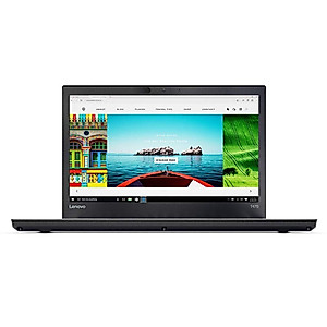Renewed Lenovo Thinkpad T470 Business-Ready Ultrabook i7-7600U 8GB RAM 240GB SSD Windows 10 14" 1366x768 Webcam With 30 Days Return, 90 Days Exchange Warranty