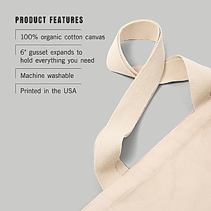 Lantern Press Florence, Italy, Sunset view of Duomo and City (100% Cotton Canvas Reusable Tote Bag)