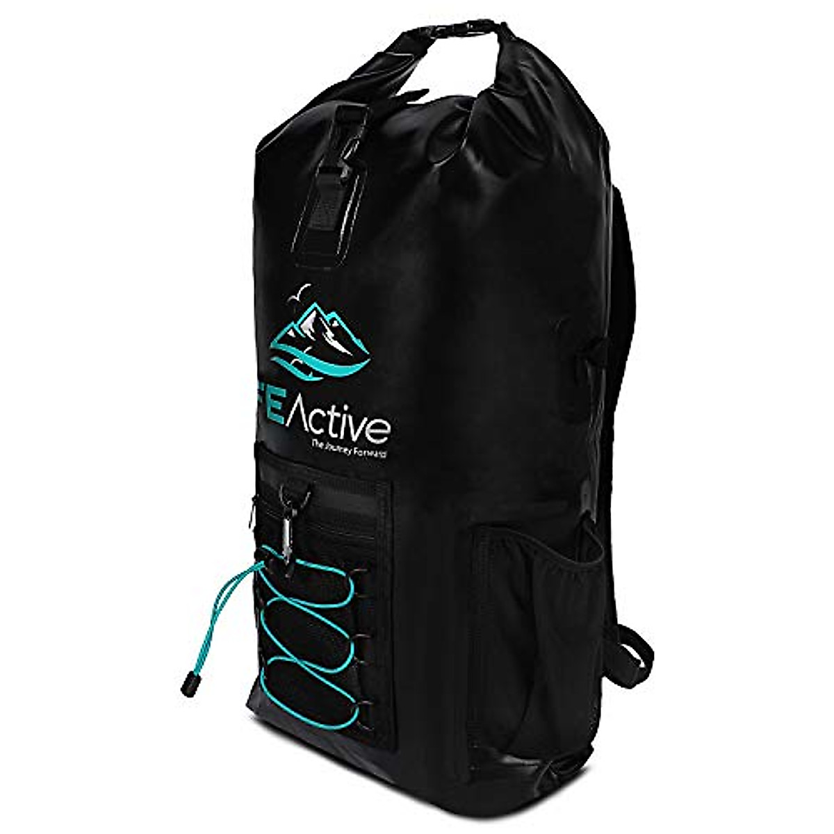 FE Active Dry Bag Waterproof Backpack - 20L Eco Friendly Hiking Backpack. Ideal for Camping Accessories & Fishing Gear. Great Travel Bag, Beach Bag for Kayak & Boating | Designed in California, USA